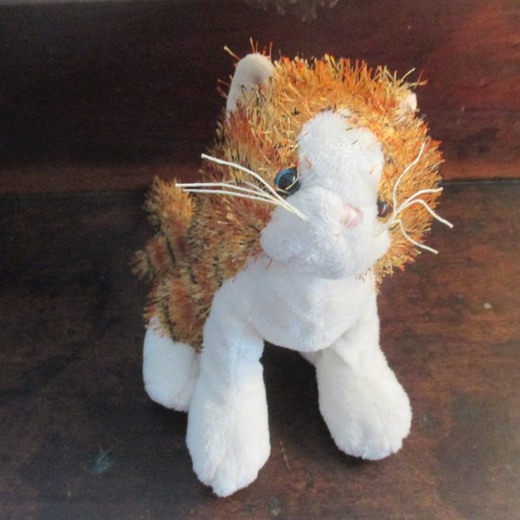 GANZ | Toys | Webkinz Striped Alley Cat Stuffed Animal Orange Kitten ...